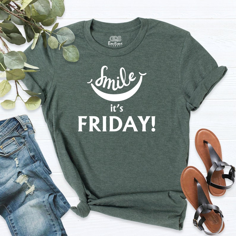 Teacher Friday Shirt Smile Its Friday Shirt Smile Shirt | Etsy