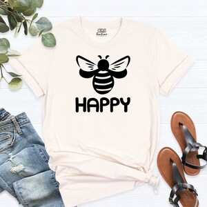 Be Happy Shirt, Motivational Shirt, Happy T-shirt, Happiness-positive ...