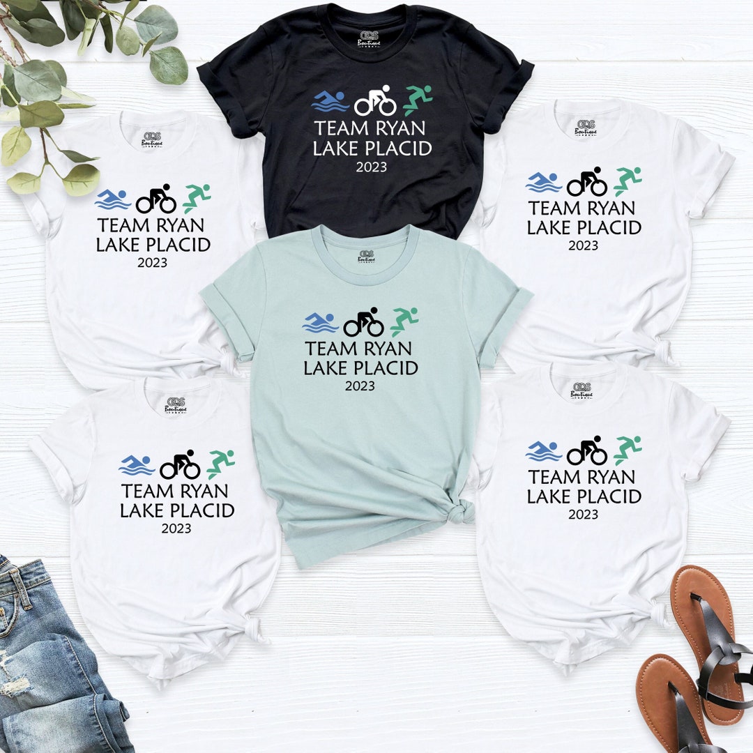 Sport Team Group Shirts, Triathlon Shirt, Custom Sport Team Shirt ...