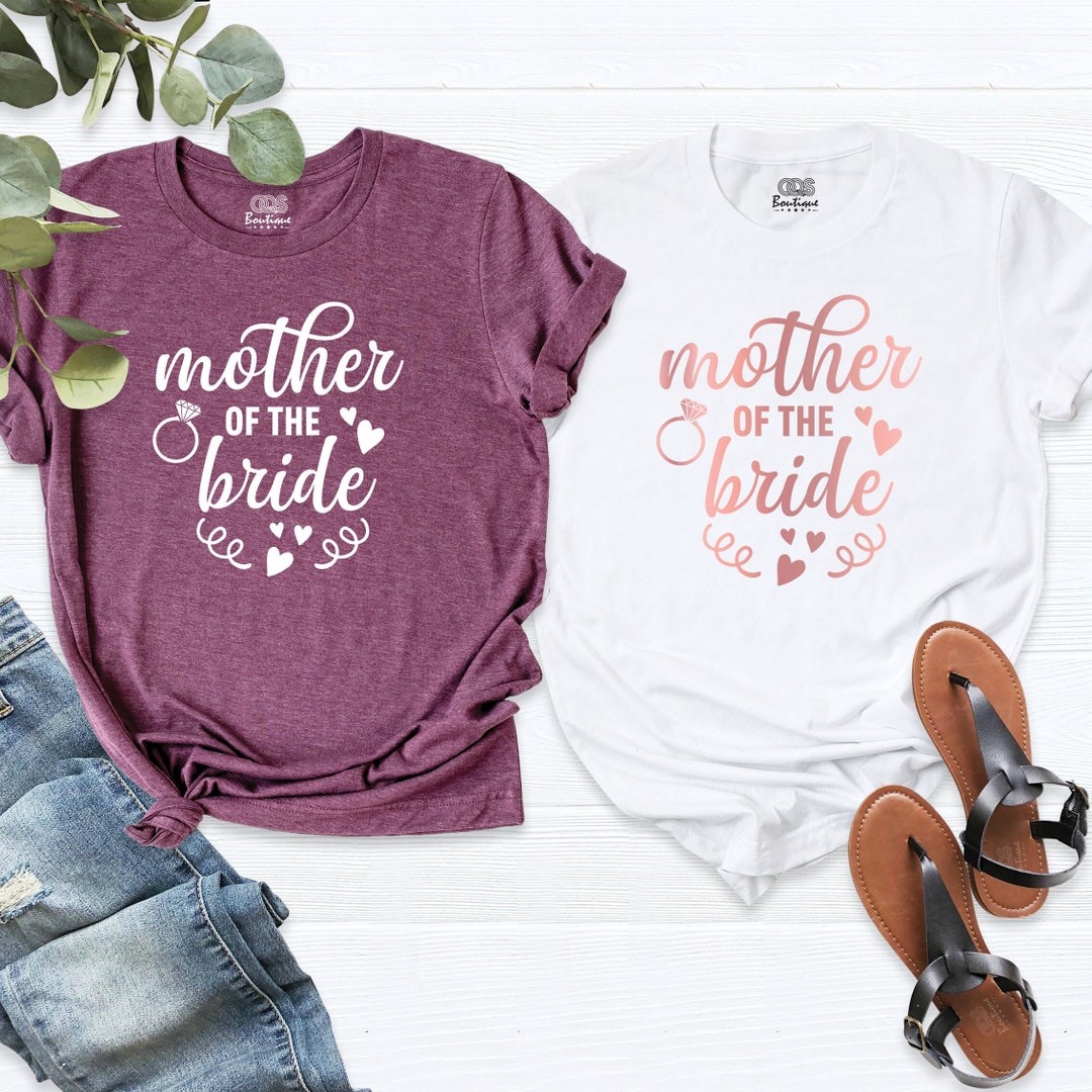 Mother of the Bride Shirts, Bridal Party Shirts, Mother of the Groom ...
