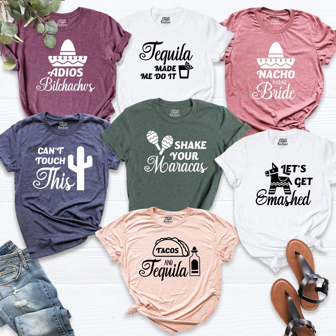 Fiesta Bachelorette Party Shirts, Fiesta Shirts, Bachelorette Fiesta ...