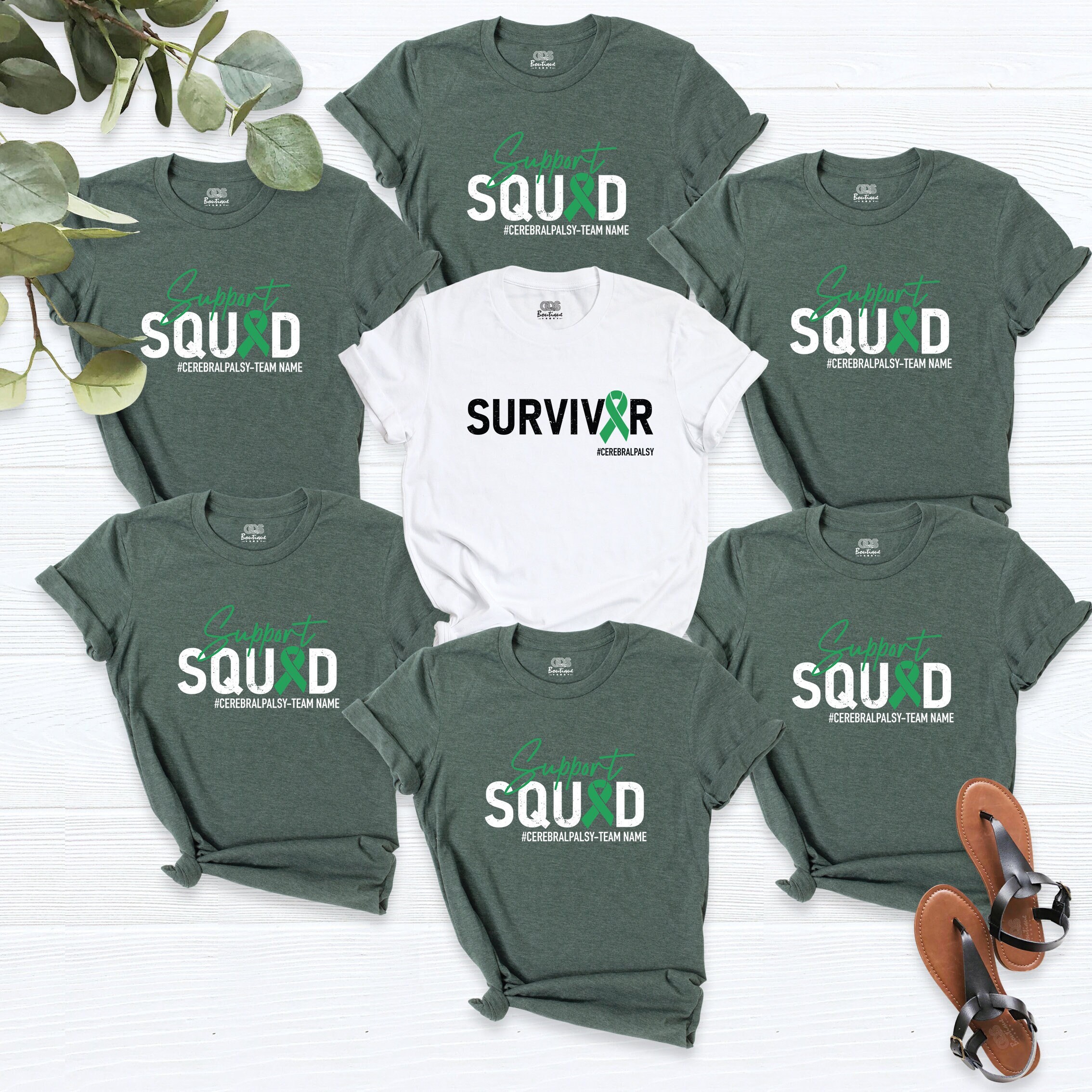 Cerebral Palsy Support Team Shirts, Cerebral Palsy Awareness Shirt ...
