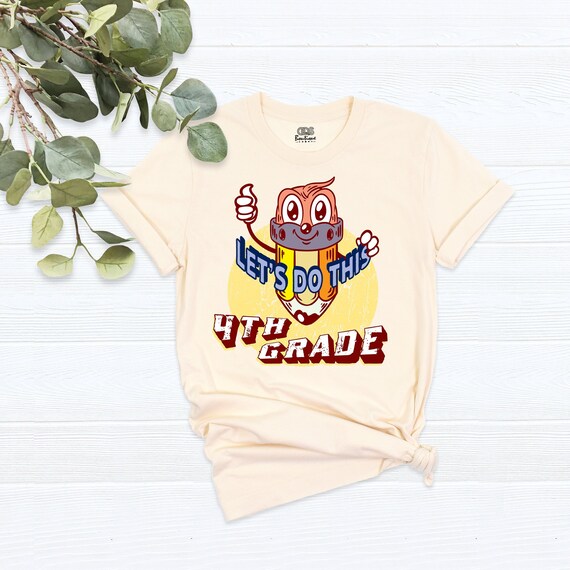 Let's Do This 4th Grade Shirt First Day of School - Etsy