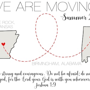 Custom Pcs/moving Announcement for Social Media | Digital File Only - Etsy