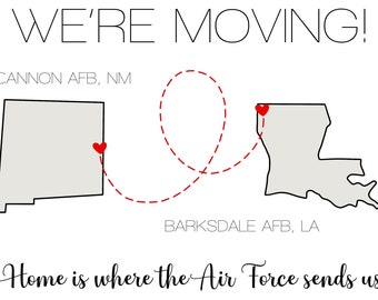 Moving Announcement - Etsy