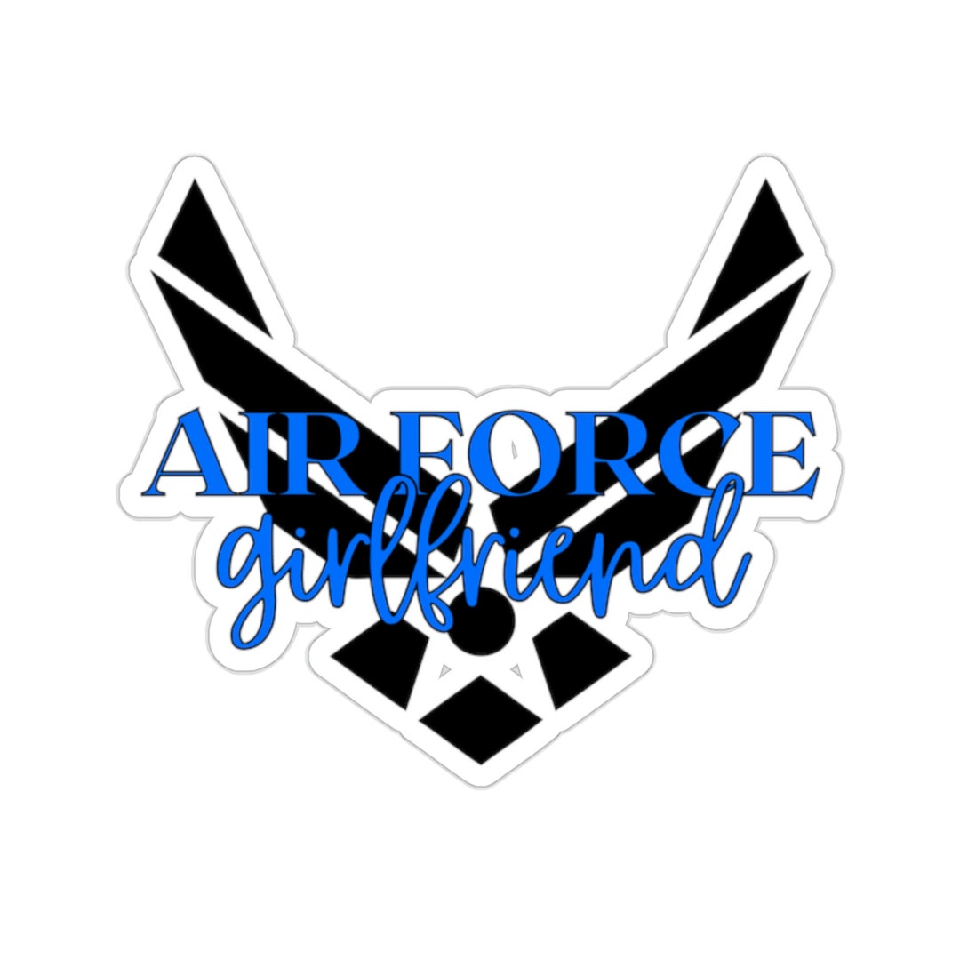 Air Force Girlfriend Sticker - Etsy