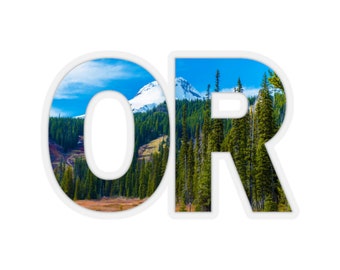 Oregon OR State Outline Vinyl Decal Sticker - Etsy