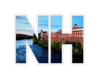 New Hampshire NH State Outline Vinyl Decal Sticker - Etsy