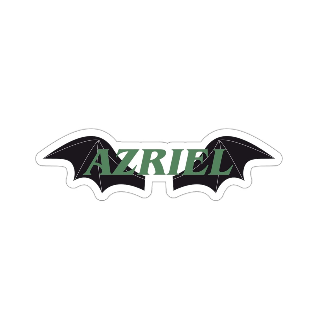 Azriel ACOTAR ACOMAF Bat Wing Sticker - Etsy