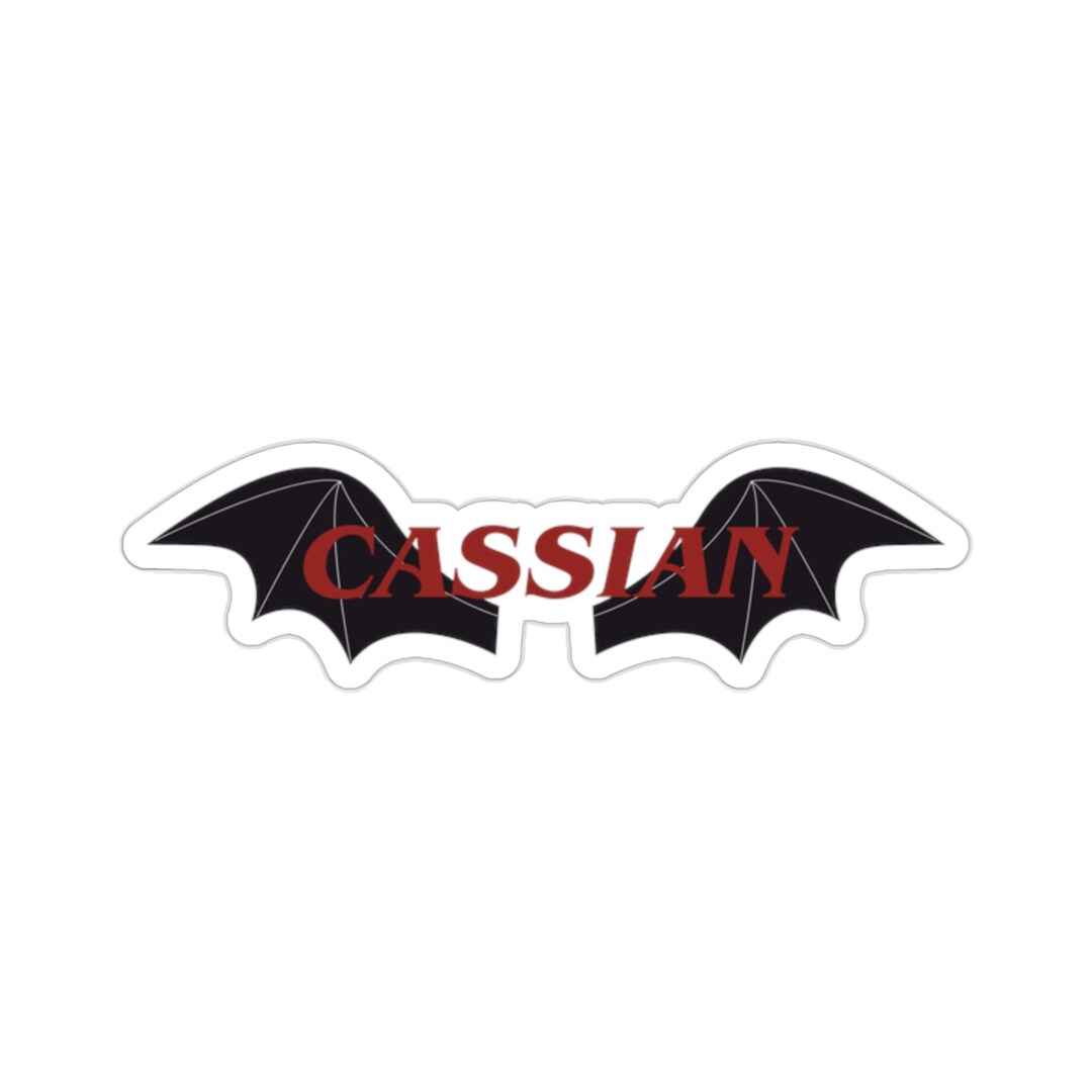 Cassian Bat Wing ACOTAR ACOMAF Sticker - Etsy