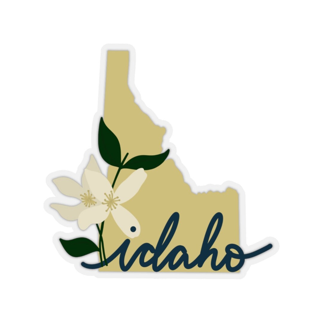 Idaho Sticker / Idaho State Flower - Etsy