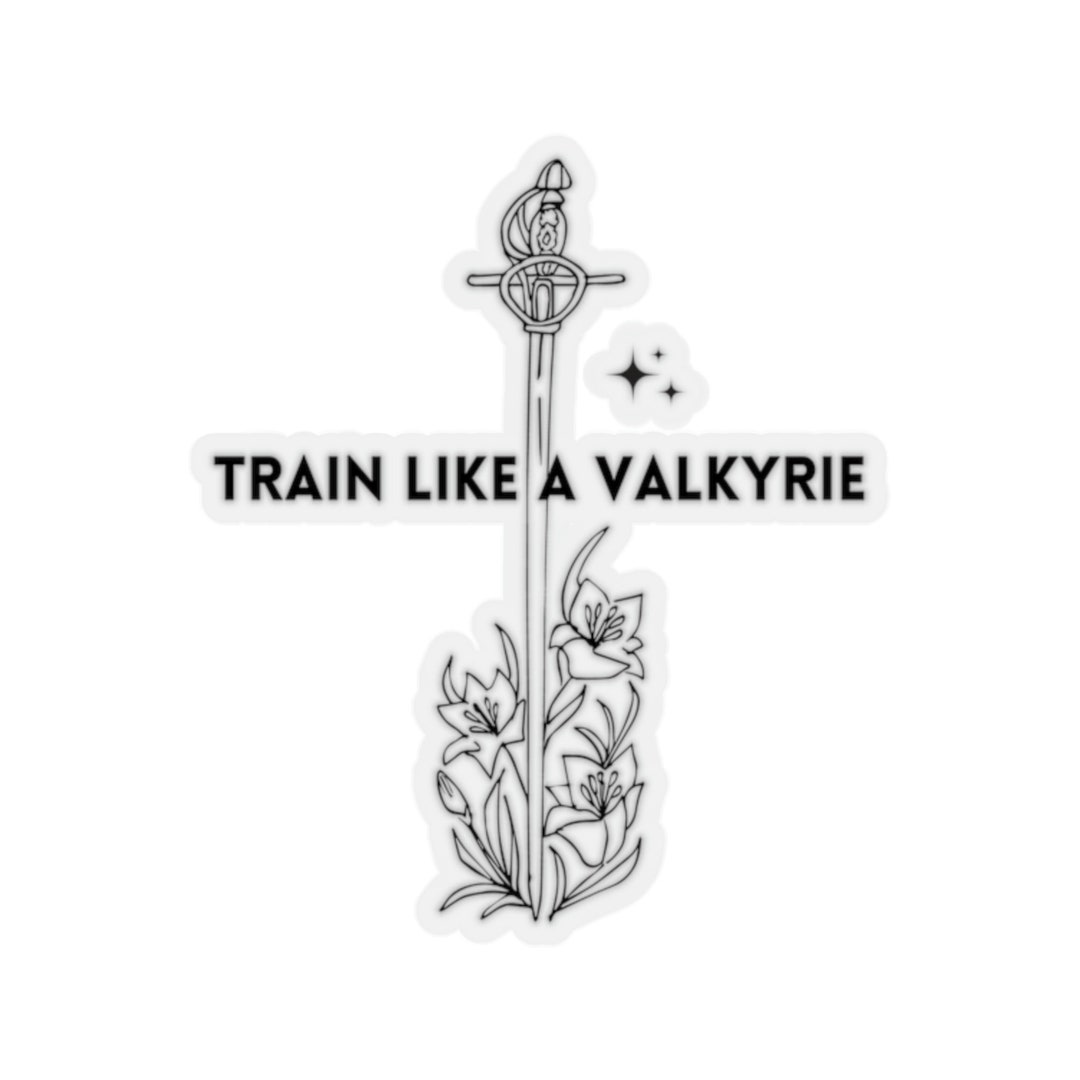 Train Like a Valkyrie ACOTAR Sticker - Etsy
