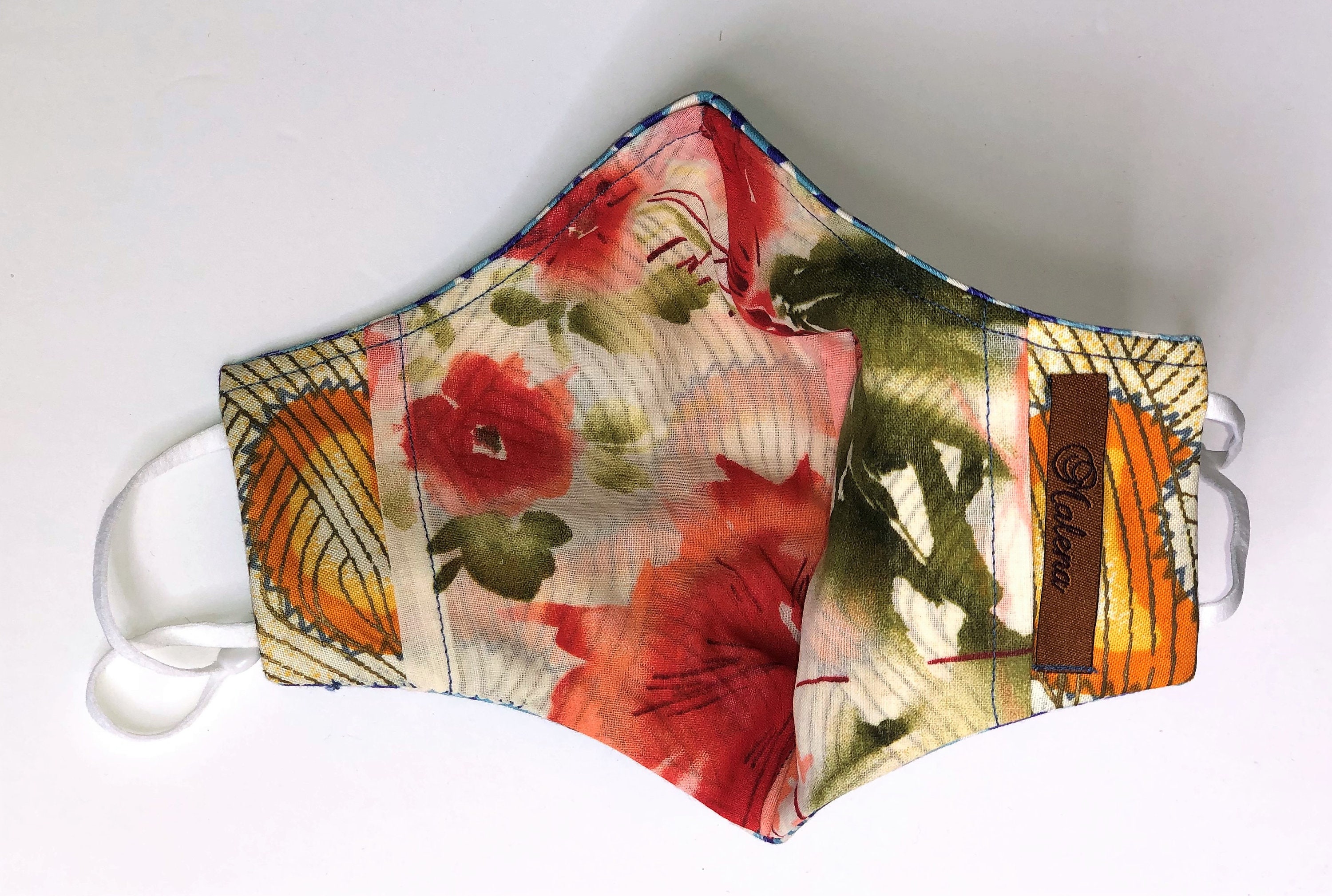 Blue Sky Face Mask Couture Face Mask Designer Face Mask | Etsy