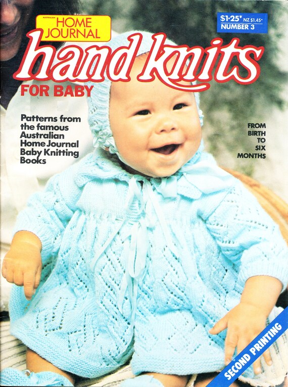 SELECTION OF VINTAGE Baby Knits Downloadable Pattern Booklet Beautiful Knitting Patterns for Baby Etsy
