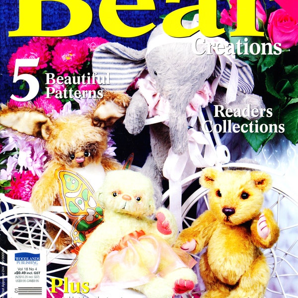 Soft Toy Pattern - Etsy Australia