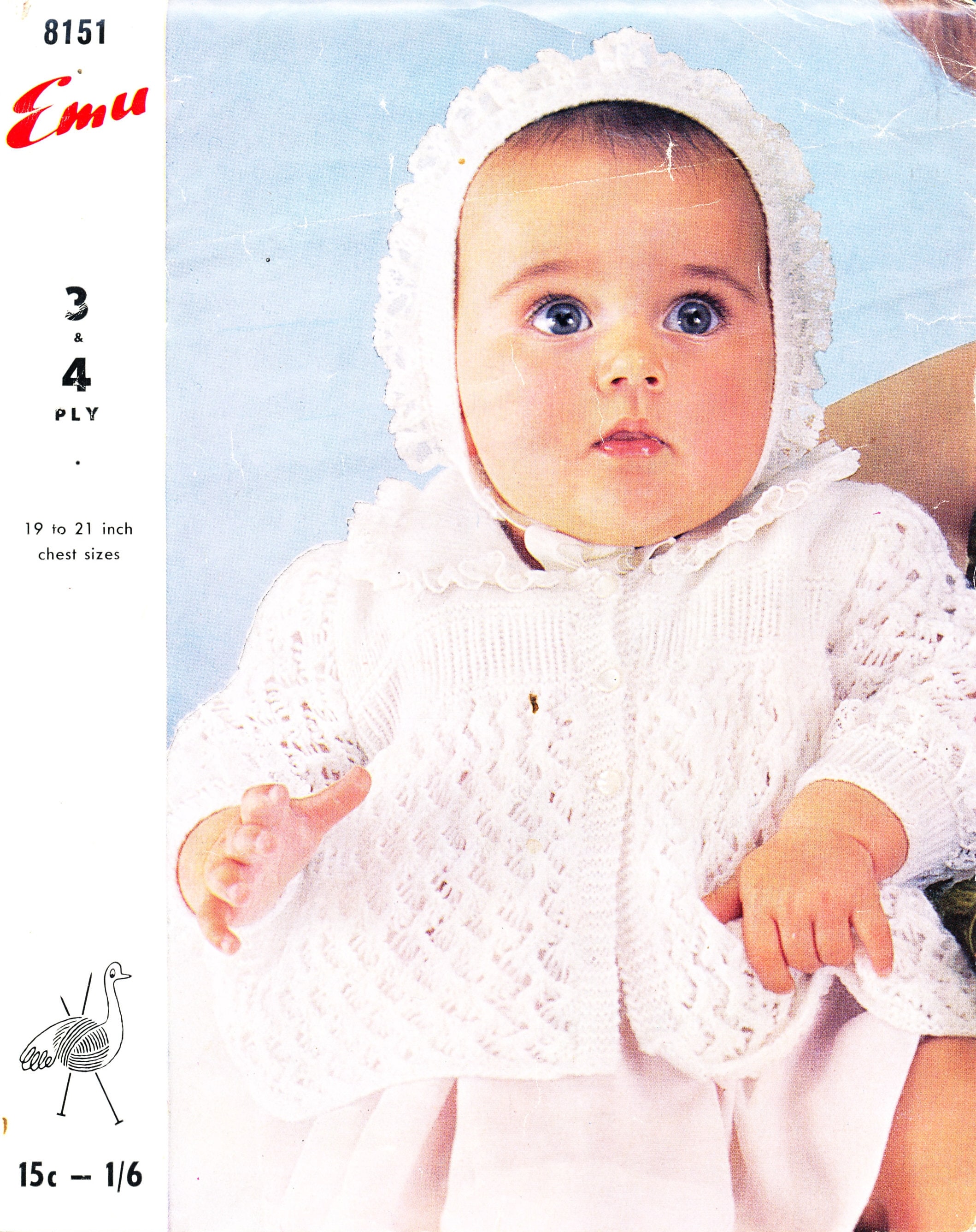 VINTAGE BABY KNITS - Downloadable Pattern Leaflet - Beautiful Baby ...