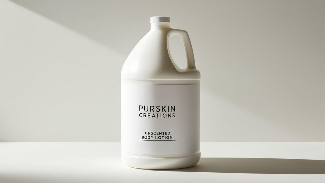 Unscented Body Lotion Base, Unlabeled, 1 Gallon Wholesale, Bulk, Blank ...