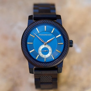 Engraved Mens Watch | Personalized Birthday Gift for Him, 1 Year ...