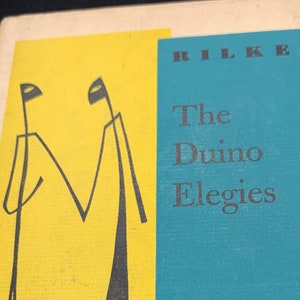 Rare 1957 Edition of the DUINO ELEGIES by Rainer Rilke DJ Peter Pauper Press Poems Human ...