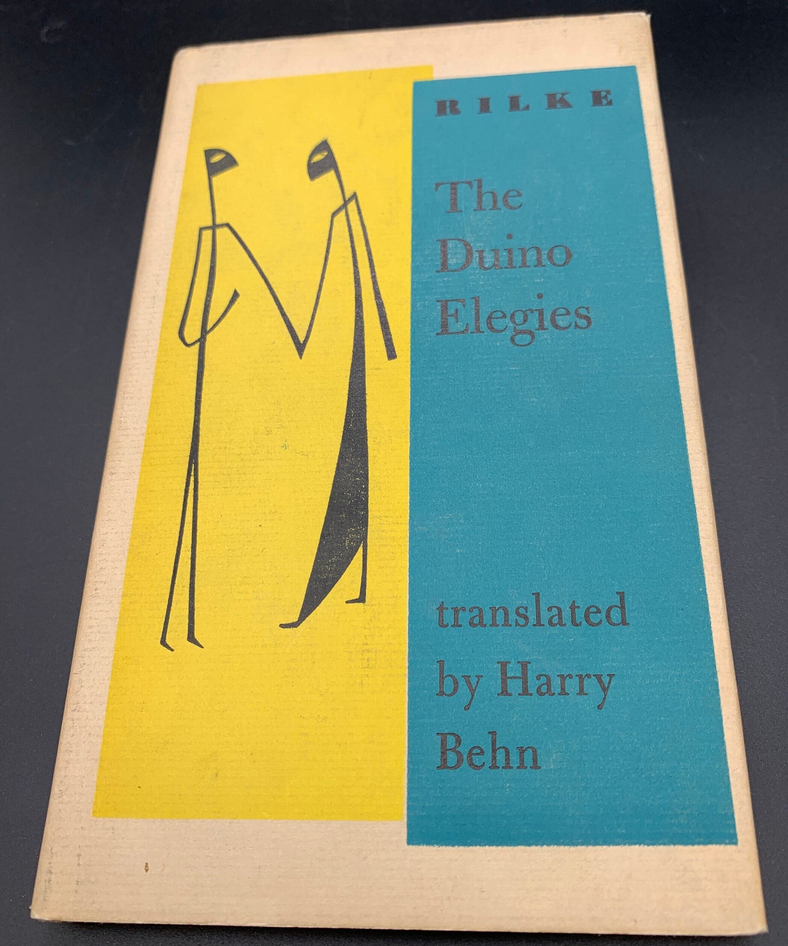 Rare 1957 Edition of the DUINO ELEGIES by Rainer Rilke DJ Peter Pauper Press Poems Human ...