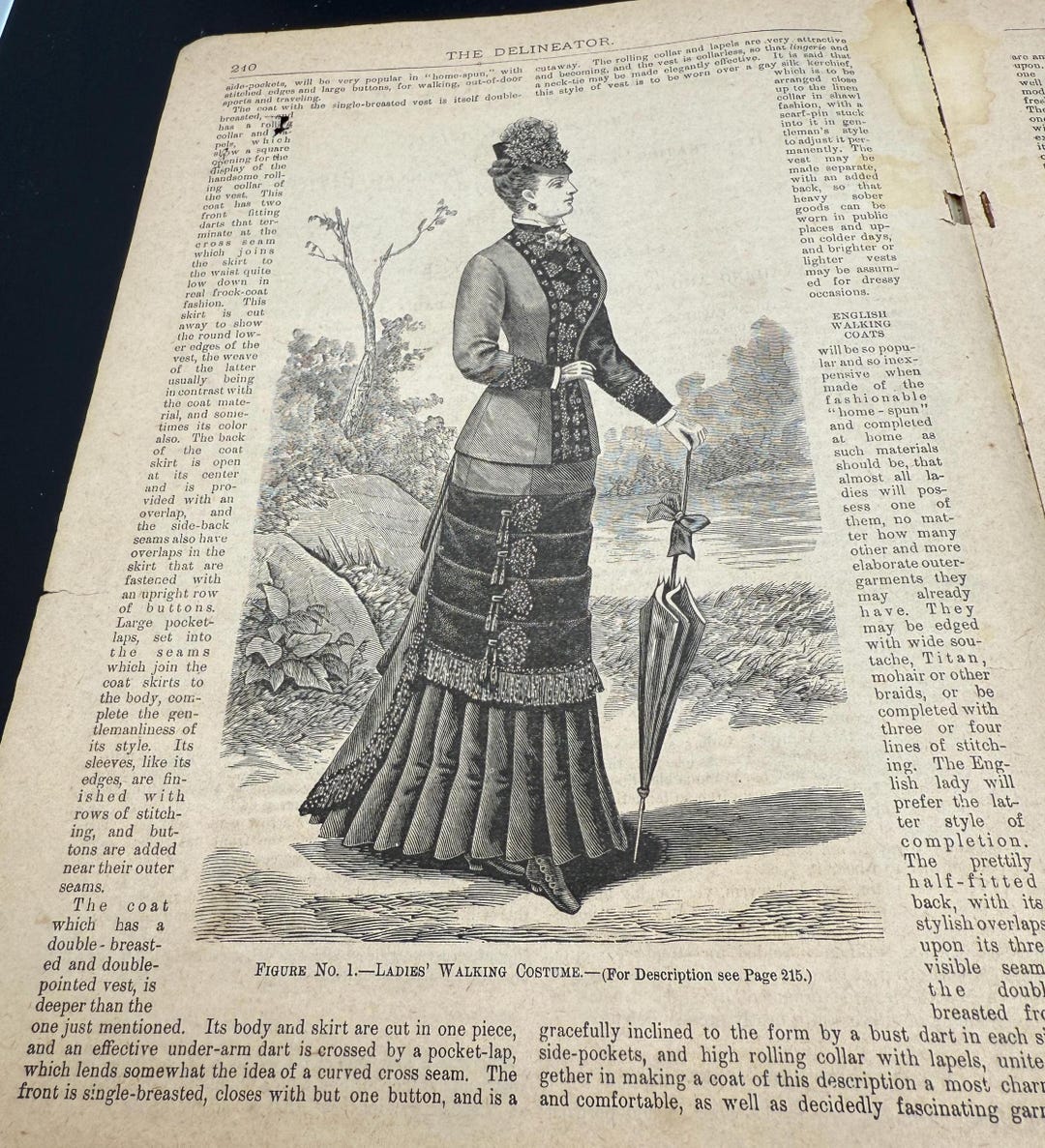 The Delineator Magazine, Nov 1878 | Victorian Fashion & Sewing Guide ...