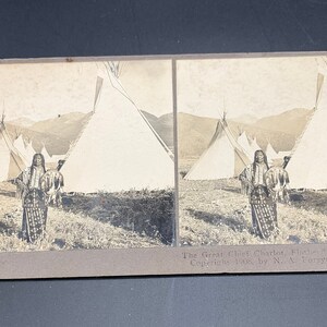 Great CHIEF CHARLOT Native American Salish Indians, Flathead ...