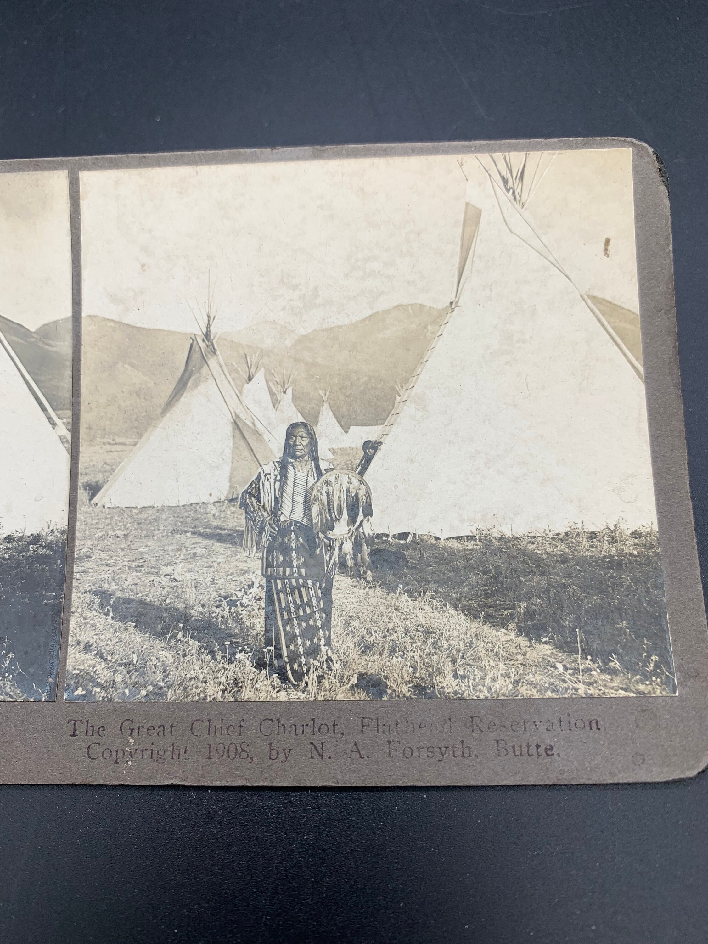 Great CHIEF CHARLOT Native American Salish Indians, Flathead ...