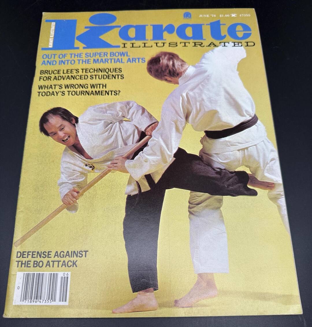 Karate Illustrated June 1978 Magazine • Bo Attack • Kam Yuen Kung Fu ...