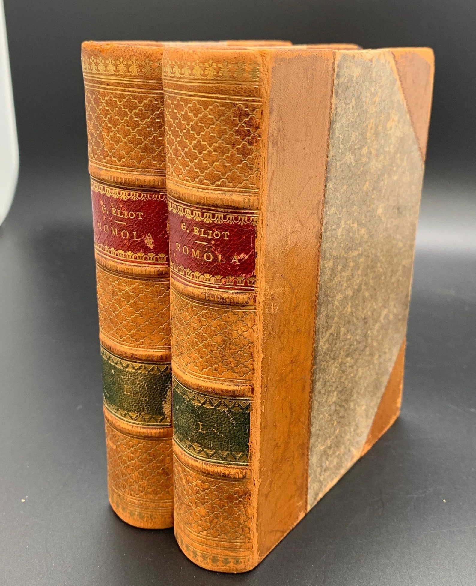 ROMOLA by George Eliot - Rare 1863 First Edition - Two Volume Set ...