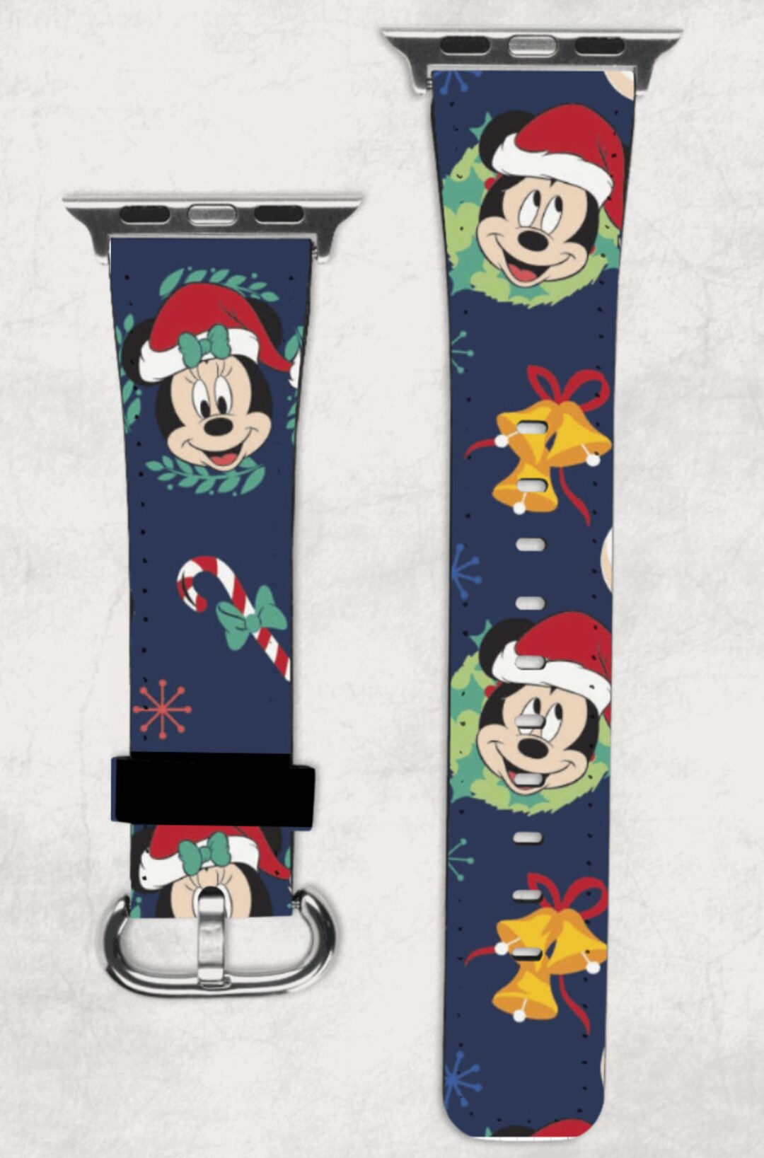 Mickey Minnie Mouse Apple Watch Band 38/40/41 & 42/44/45 Christmas ...