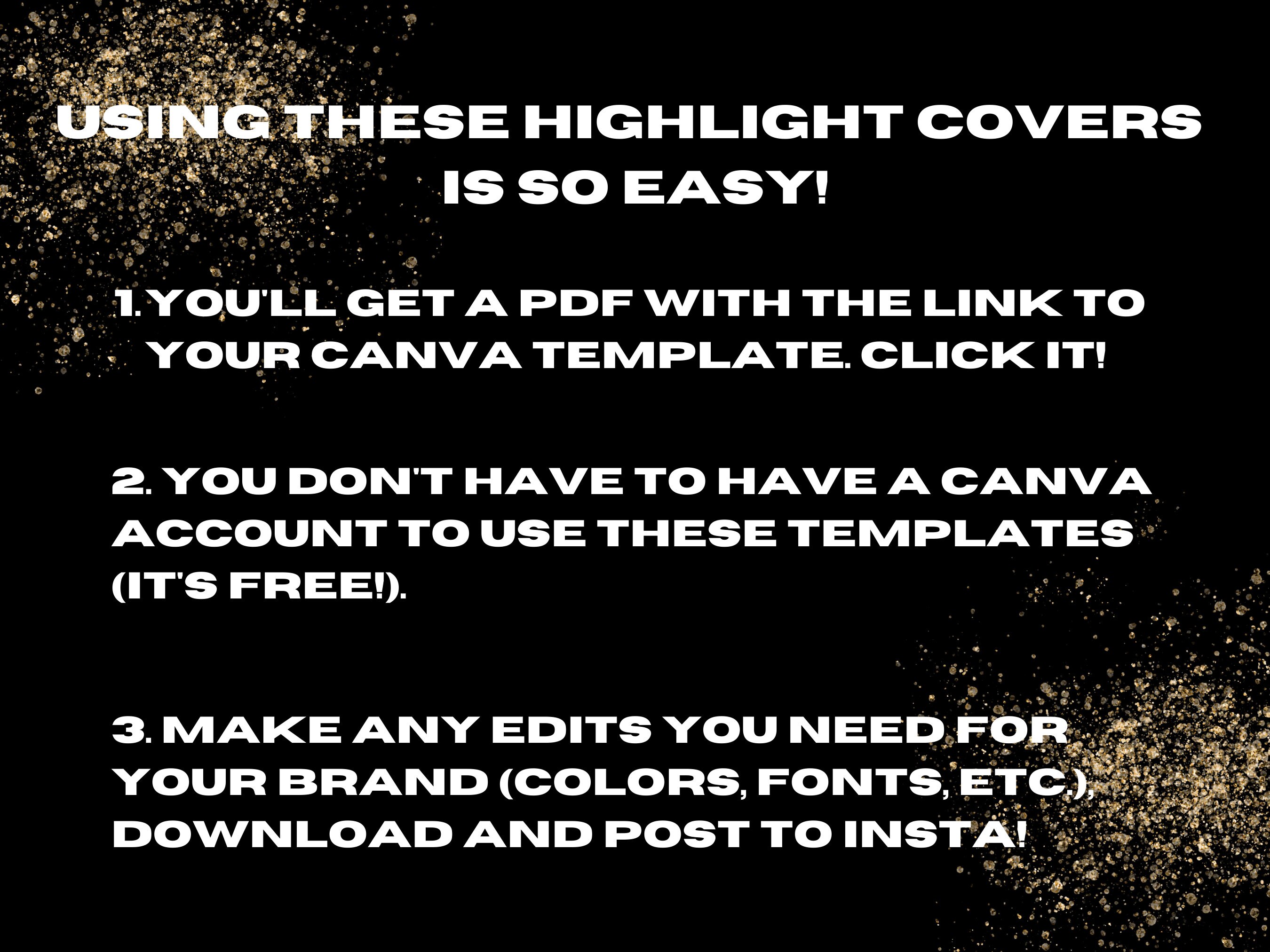 60 Glam Instagram Highlight Covers for Beauty Professionals, Completely ...