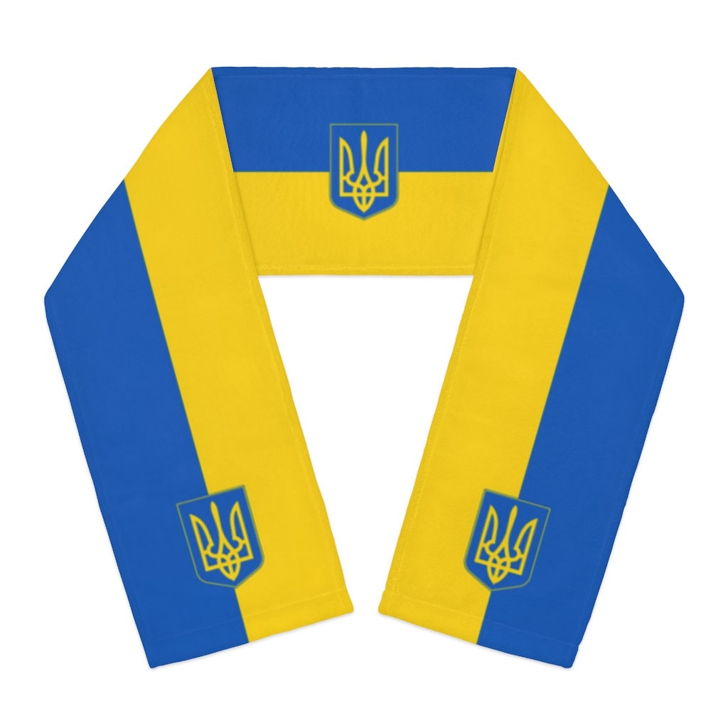 Flag of Ukraine Scarf-ukraine Scarf Ukraine Solidarity - Etsy