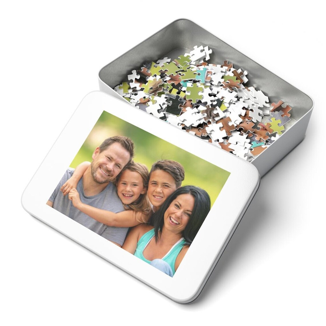 Custom Photo Puzzle, Personalized Jigsaw, Family Keepsake, Screen-free ...