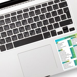 Excel Shortcuts Sticker PC Excel Shortcuts Excel Shortcuts Laptop ...