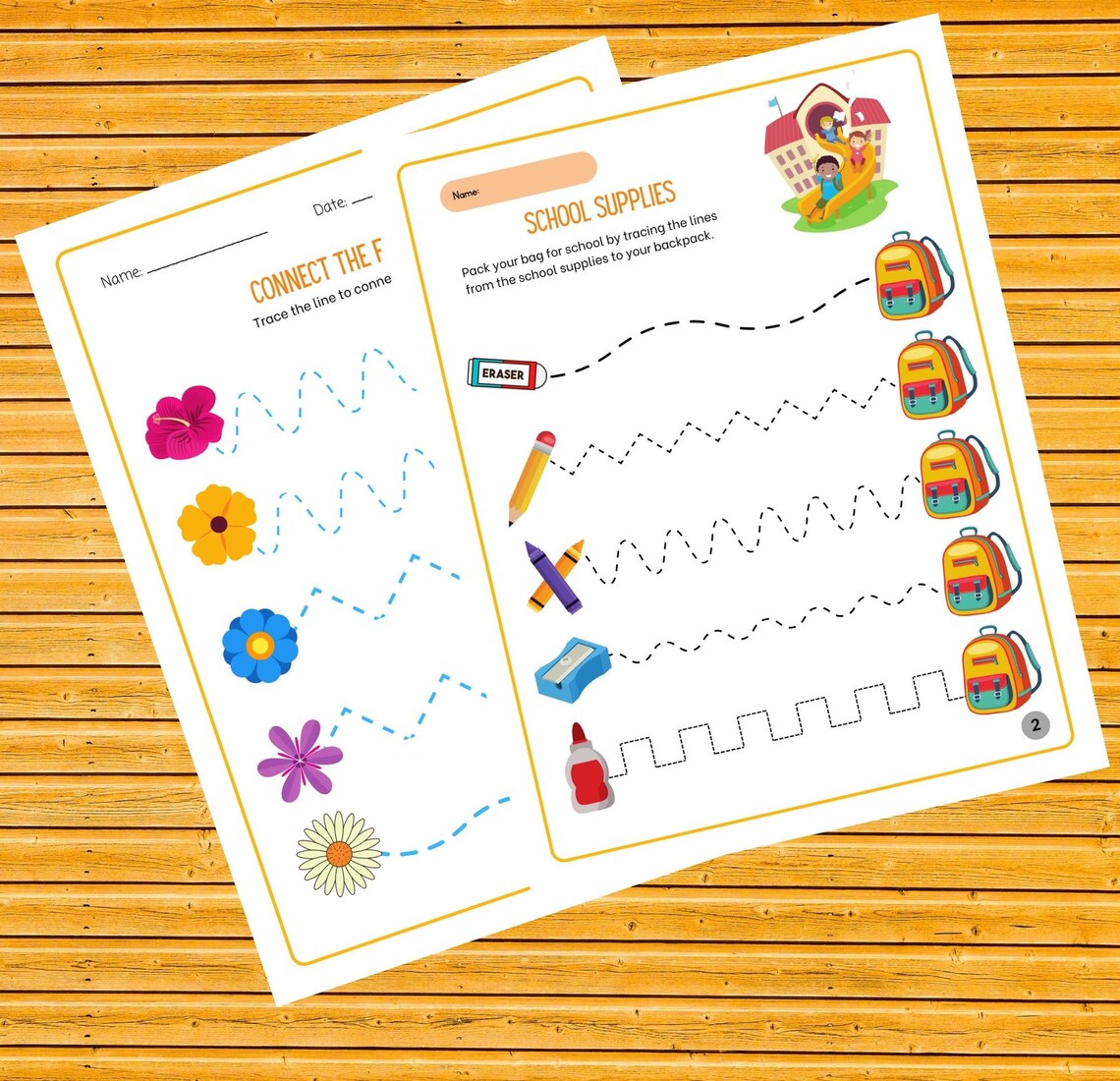 TODDLER WORKBOOK 85 Printable Worksheets Kids Activities | Etsy