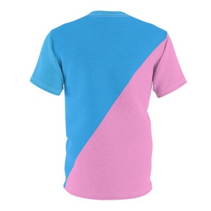 Pink and Blue Split Tee Shirt – Gender Reveal Shirt - Etsy