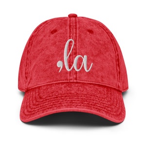 Comma La Vintage Cotton Twill Cap , Kamala Harris 2024 Hat, Comma La ...