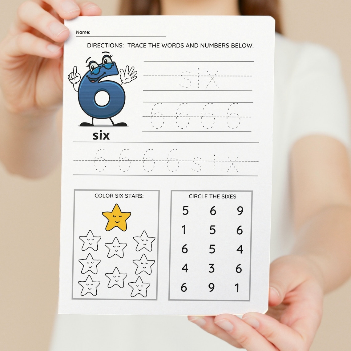 Trace Numbers 0 TO 9 Traceable Numbers Preschool Worksheets - Etsy