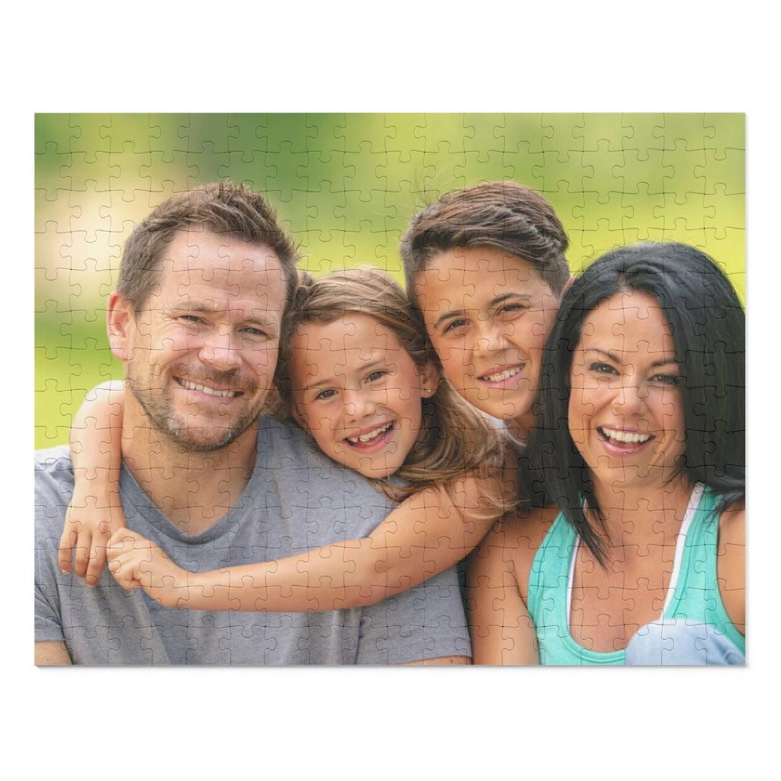 Custom Photo Puzzle, Personalized Jigsaw, Family Keepsake, Screen-free ...