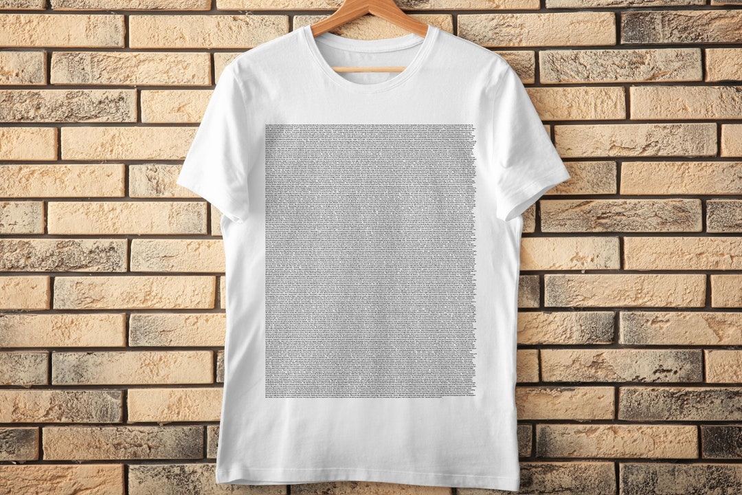 Bee Movie Script T Shirt, Bee Movie Entire Scrip - Meme Movie Film ...