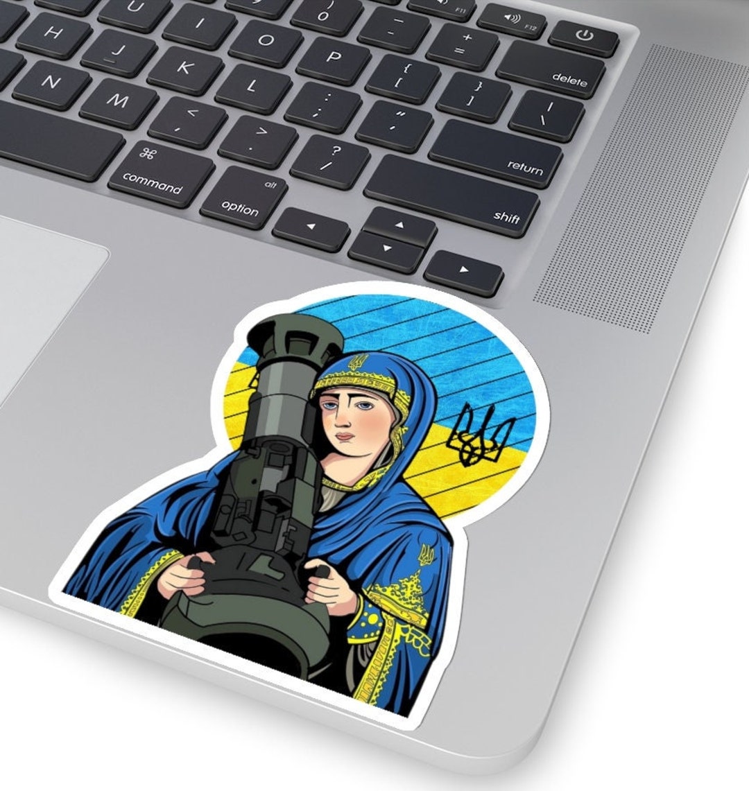 St. Javelin Ukraine Support Sticker - Etsy