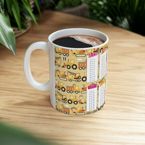 Kids Mug Multiplication Table Chart Mug Multiplication Square Math ...