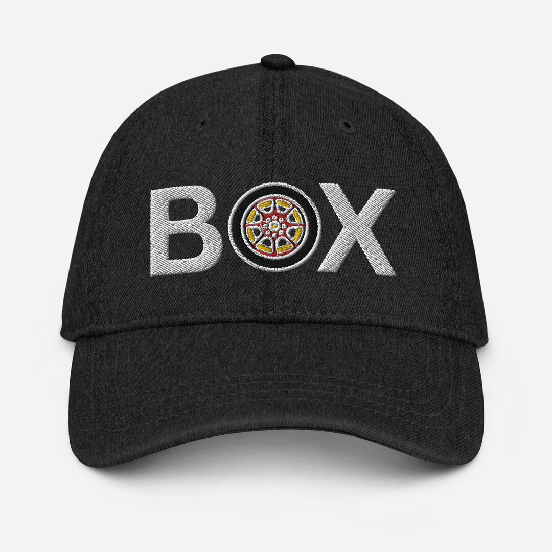 Hat Box, Box Box Box Denim Hat, Formula 1 Hat, Formula 1 Cap, F1 Merch ...