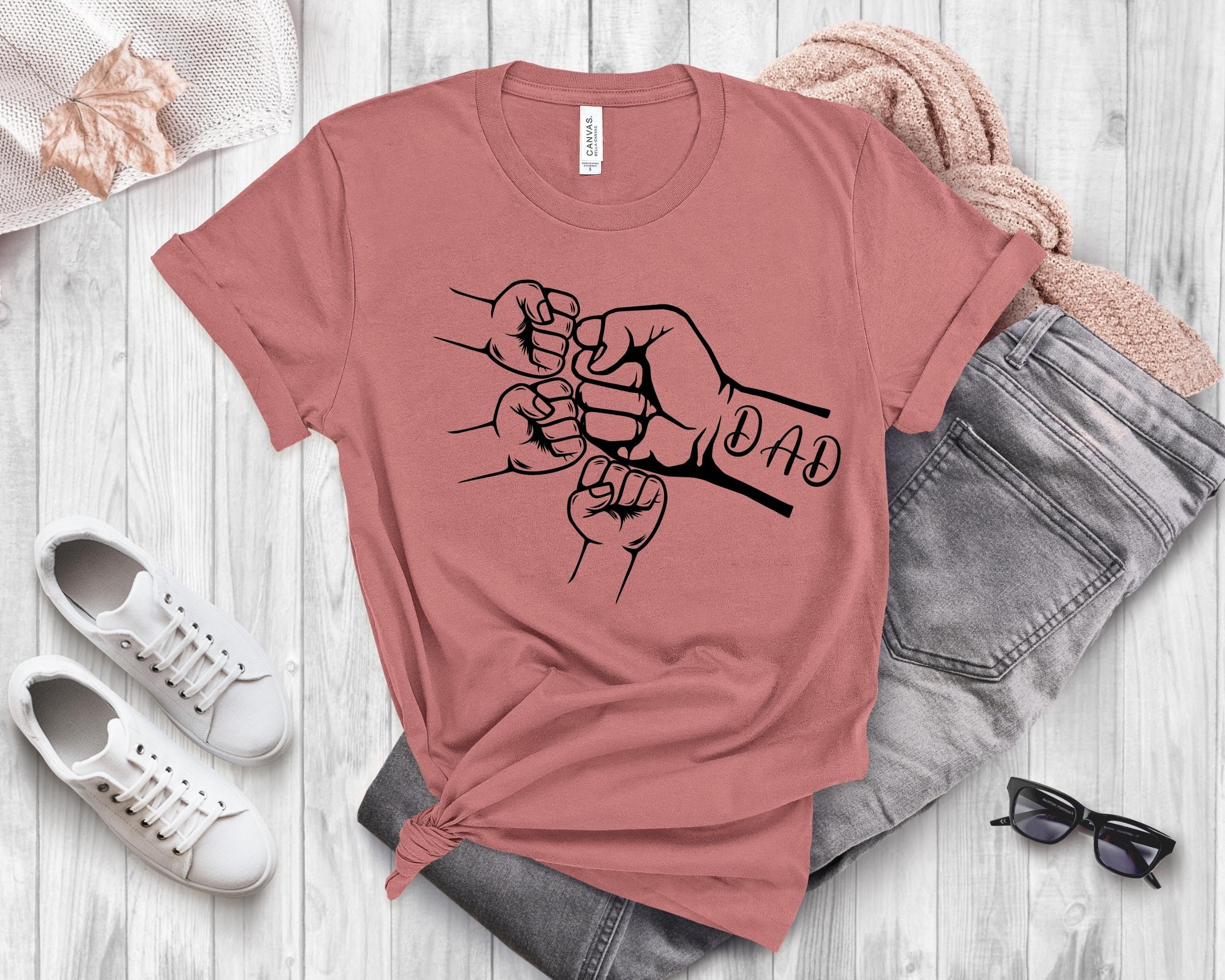 Father's Day Fist Bump SVG, Family Cut Files (digital Download) - Etsy