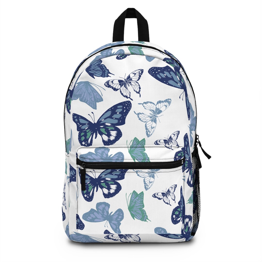 Butterflies Backpack Backpack Back to School Butterflies Design ...