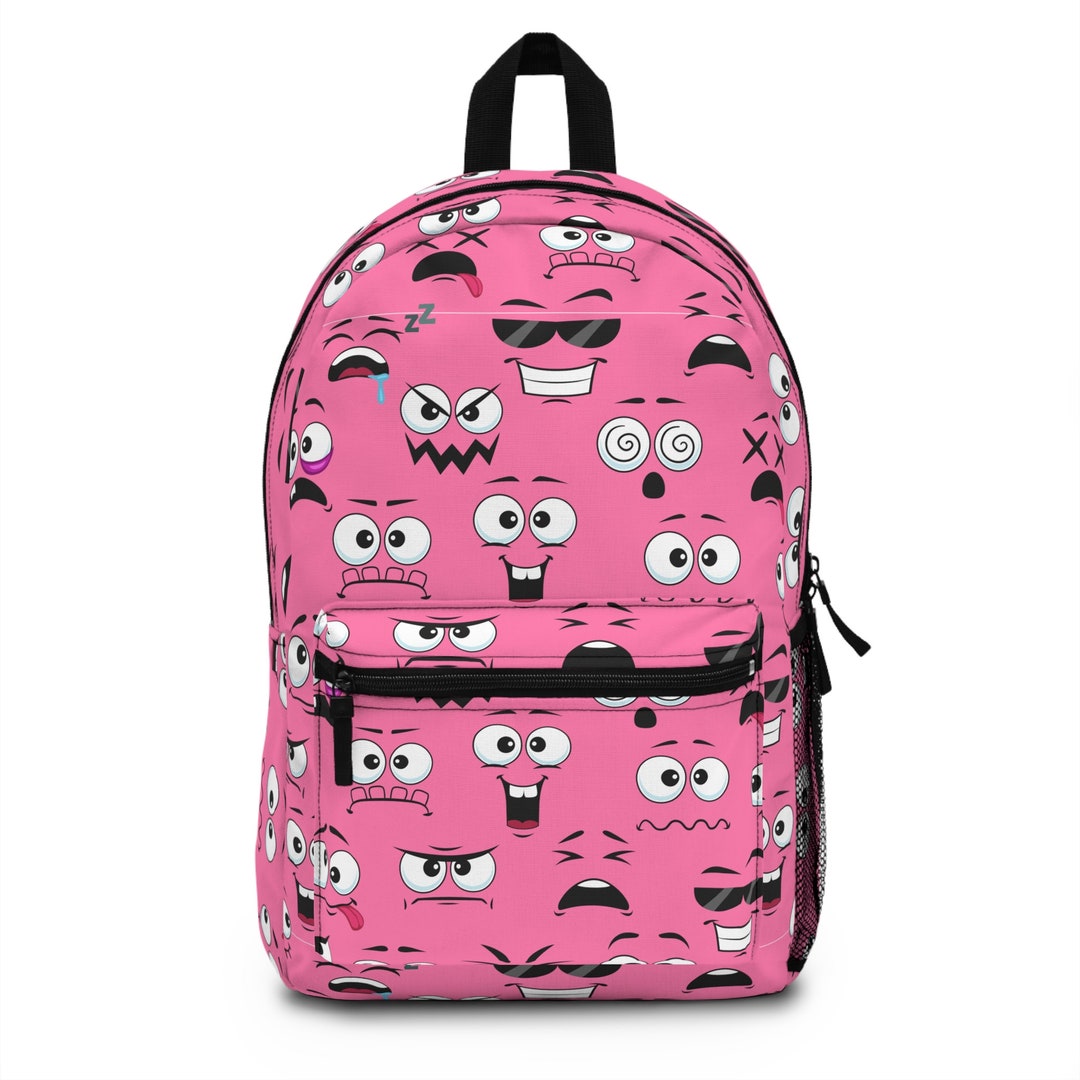 Funny Emojis Backpack | Backpack Back to School | Funny Emojis Design ...