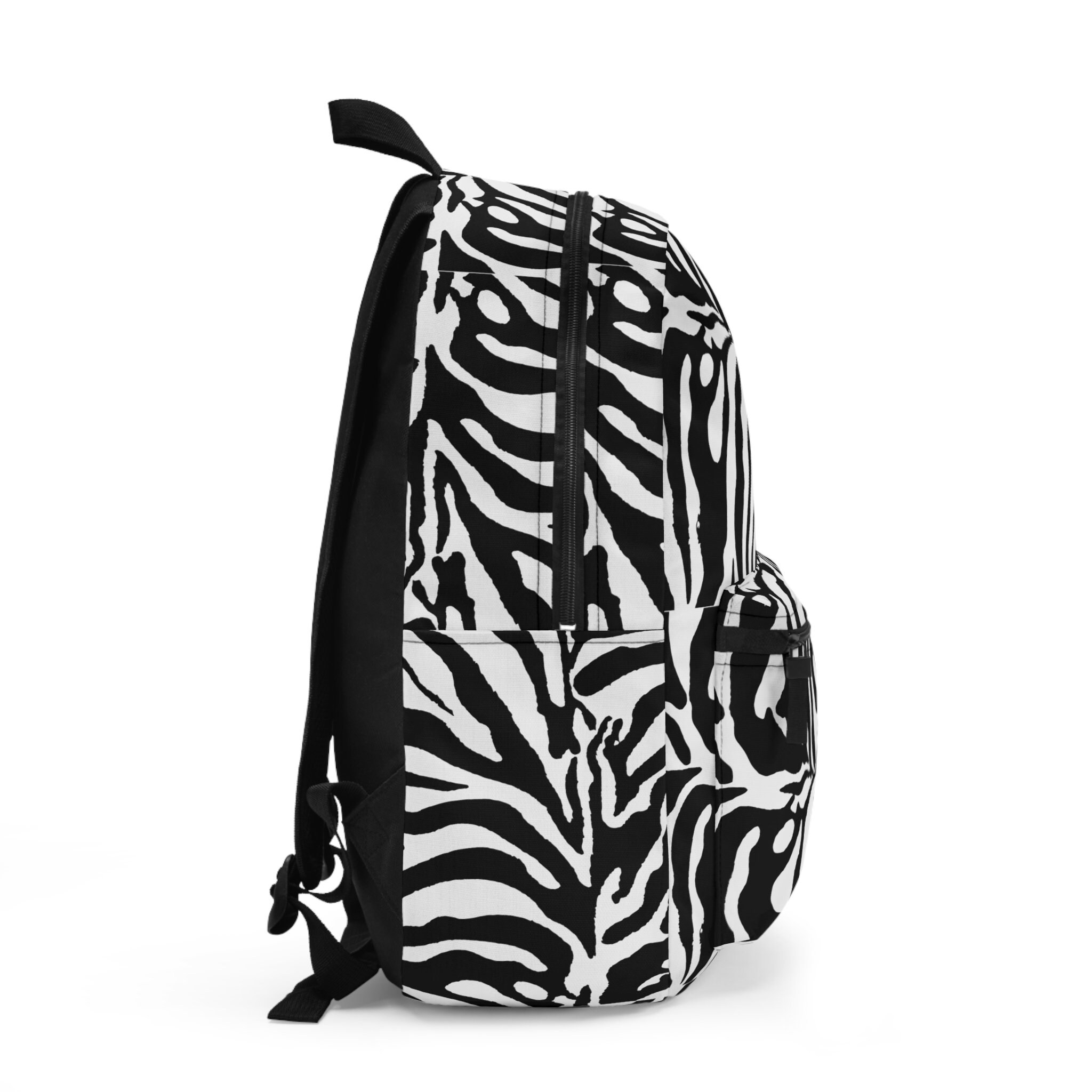 Zebra Print Backpack | Backpack Back to School | Zebra Stripes ...