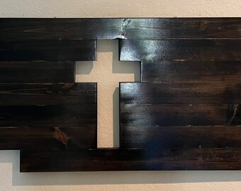 Missing Cross Wall Art - Etsy