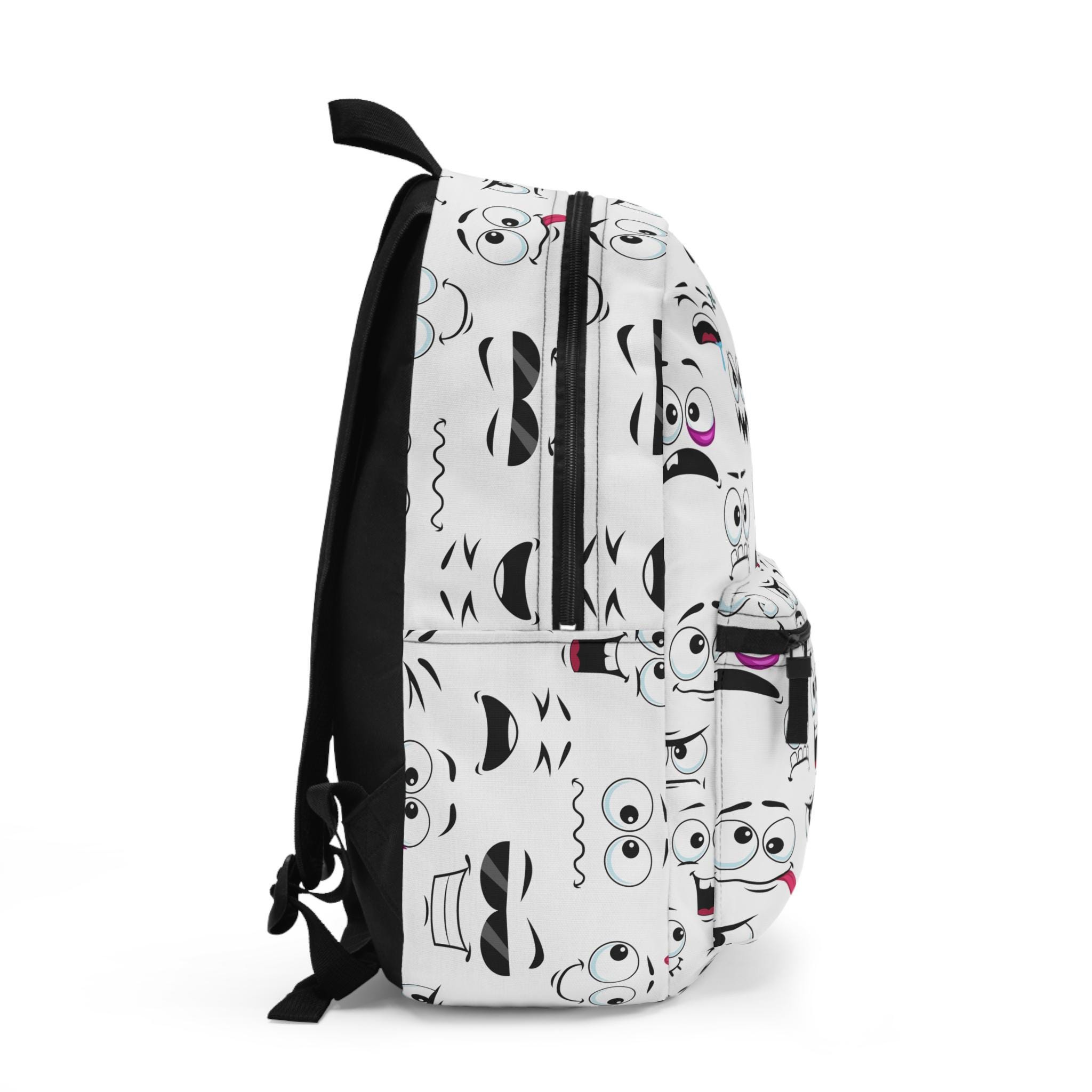 Funny Emojis Backpack | Backpack Back to School | Funny Emojis Pattern ...