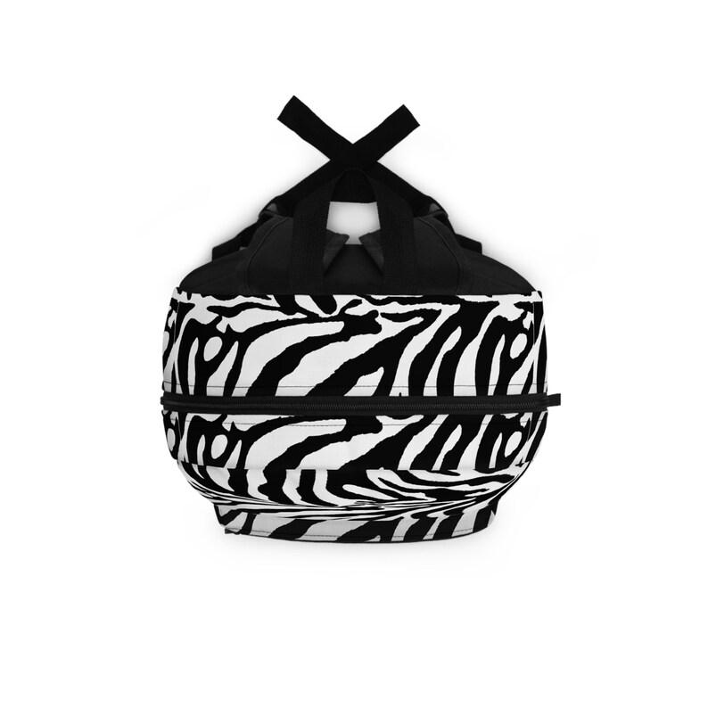 Zebra Print Backpack Backpack Back to School Zebra Stripes Backpack for ...
